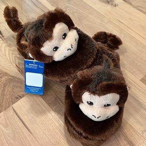 Build-A-Bear | Shoes | Build A Bear Slippers Smiley Monkey House Shoes ...